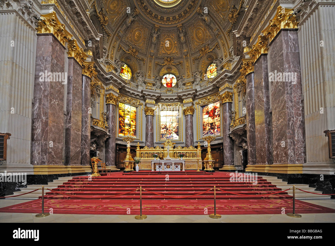 Altar, Berlin Cathedral, Berlin, Germany, Europe Stock Photo - Alamy