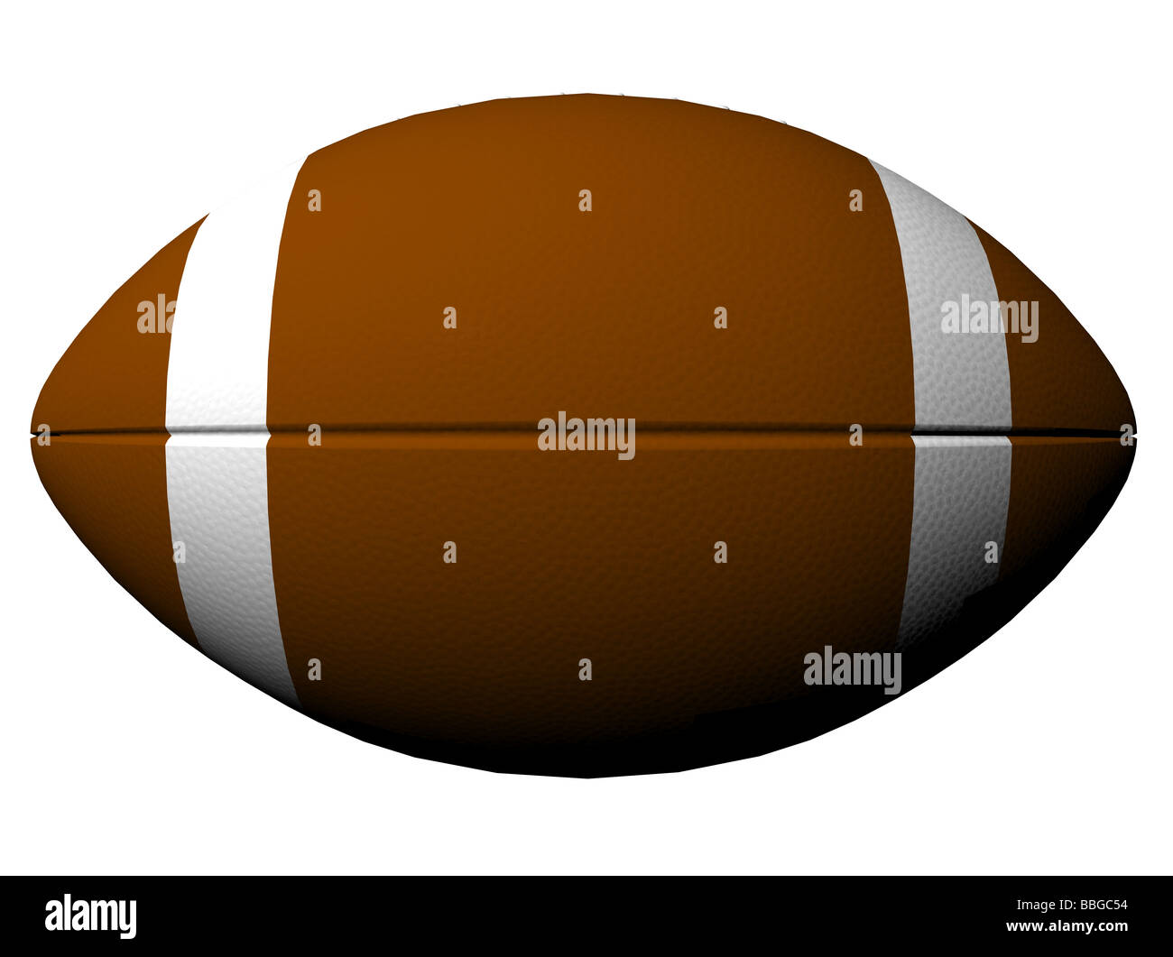 Football rendered with Bryce 6 Stock Photo - Alamy