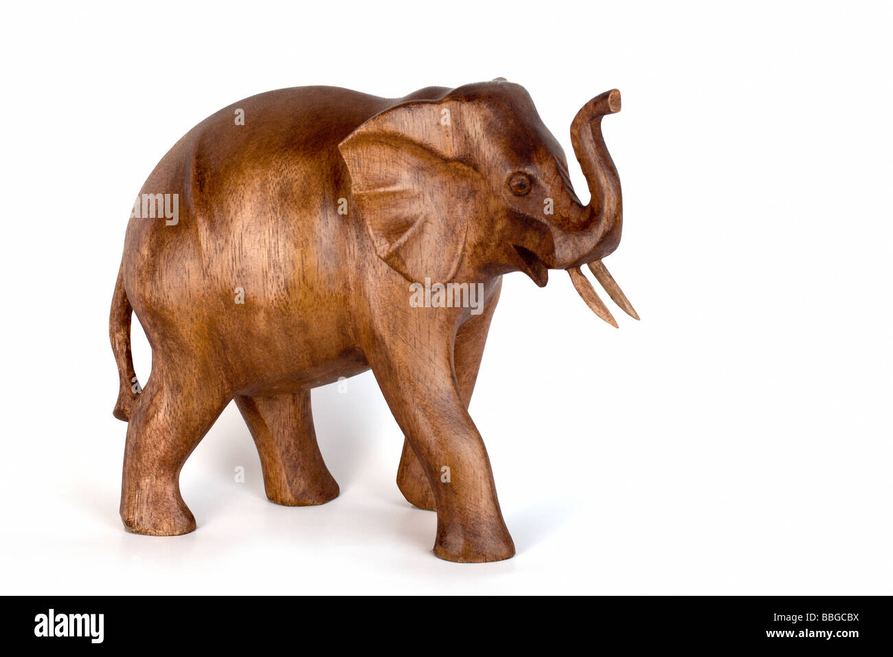 Wood carving elephant hi-res stock photography and images - Alamy