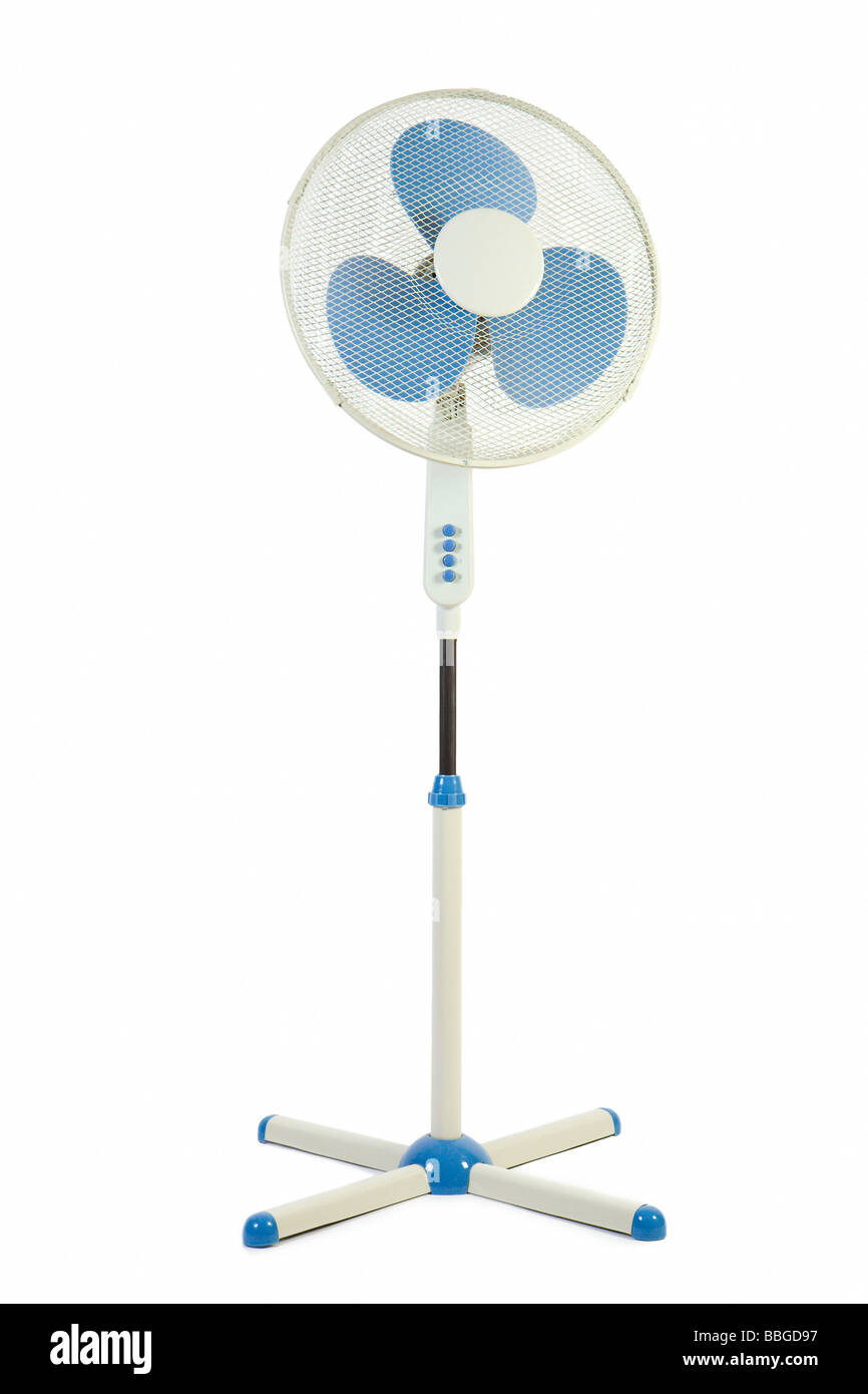 Cooling fan Isolate on white background Stock Photo - Alamy