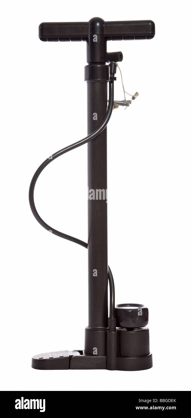 Tool for air inflate Isolate on white background Stock Photo - Alamy