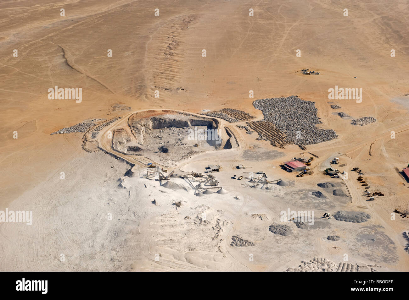 Mine near Swakopmund, air intake, Namibia, Africa Stock Photo - Alamy