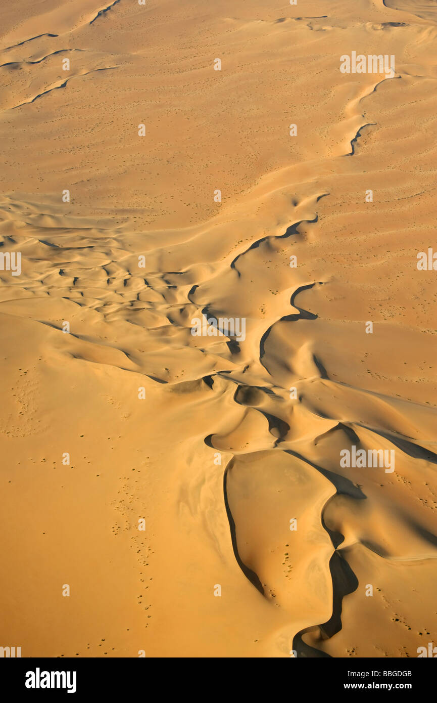 Namib desert dunes aerial view hi-res stock photography and images - Alamy