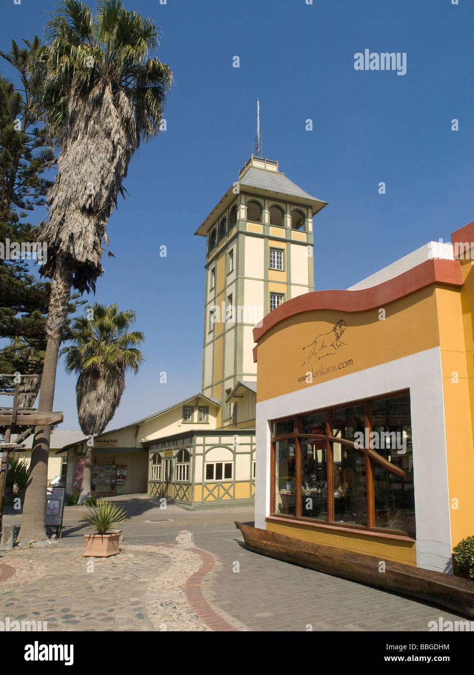 Woermann House in Swakopmund, Namibia, Africa Stock Photo - Alamy