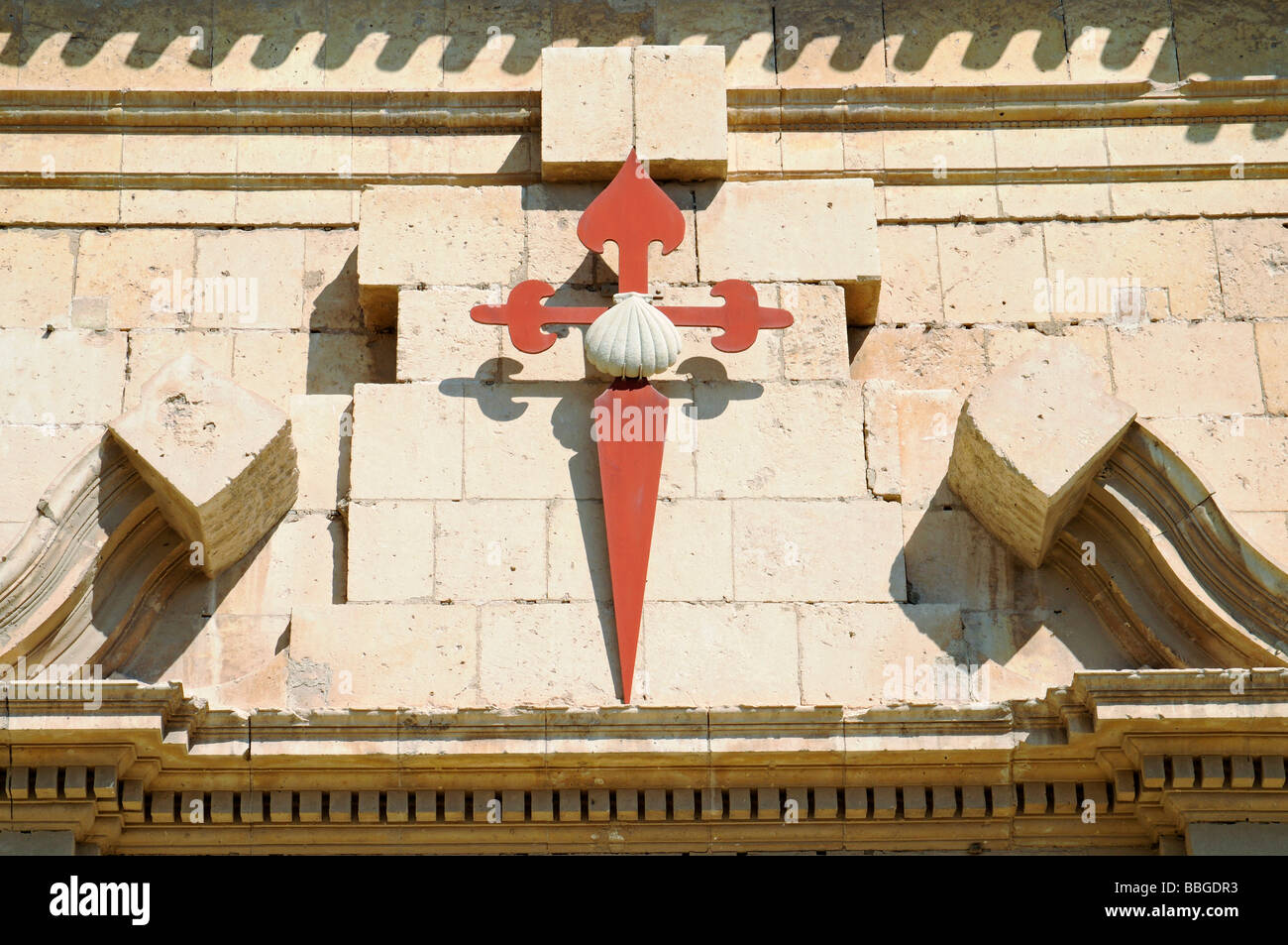 Symbols of the st james way hi-res stock photography and images - Alamy