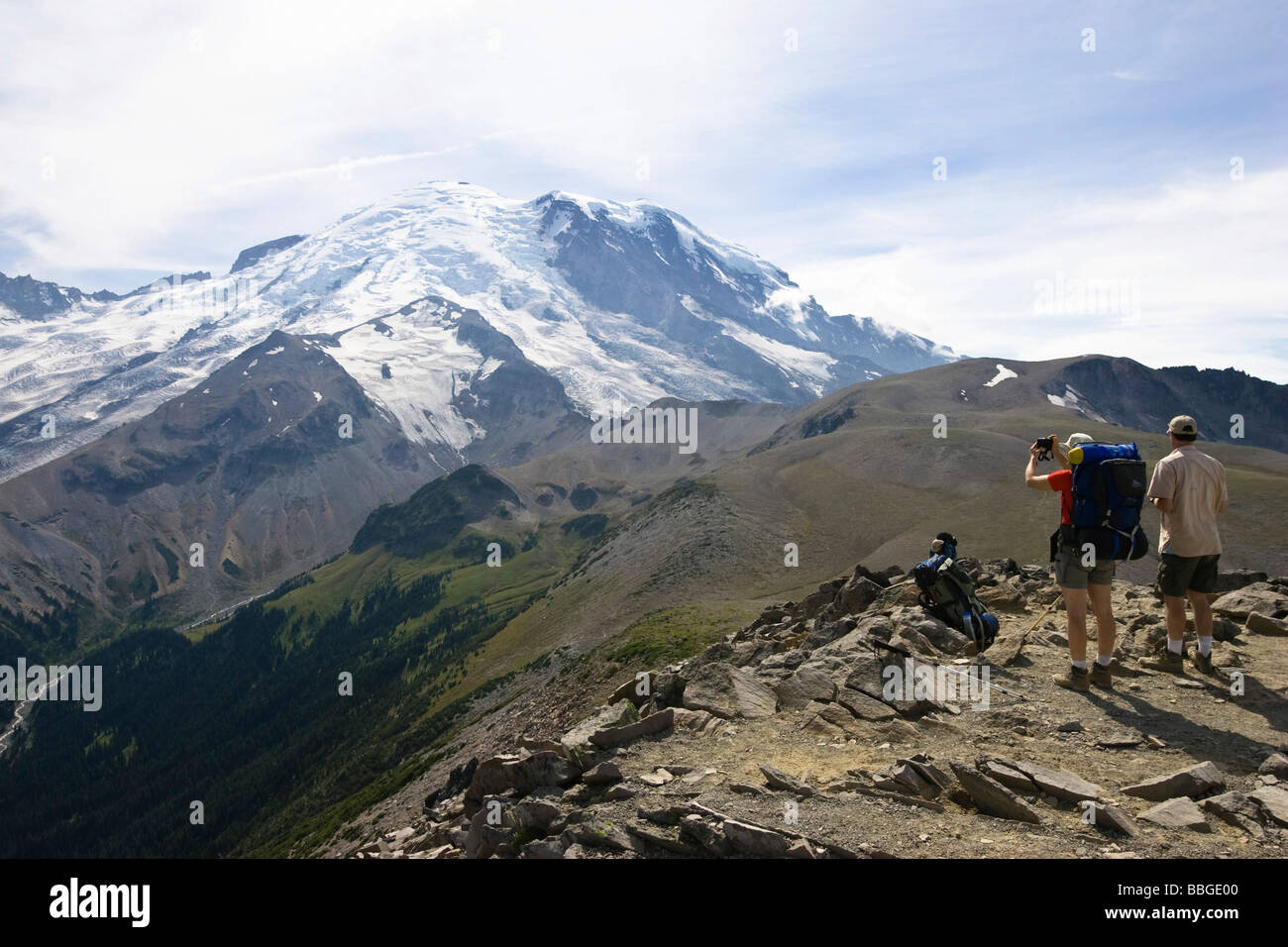 Burroughs Mountain Trail, Mount Rainier, Mount Rainier Nationalpark ...