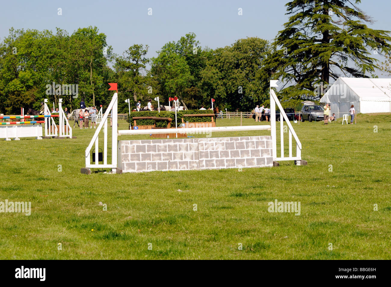 Show Jumping at the Brigstock International Horse Trials ...