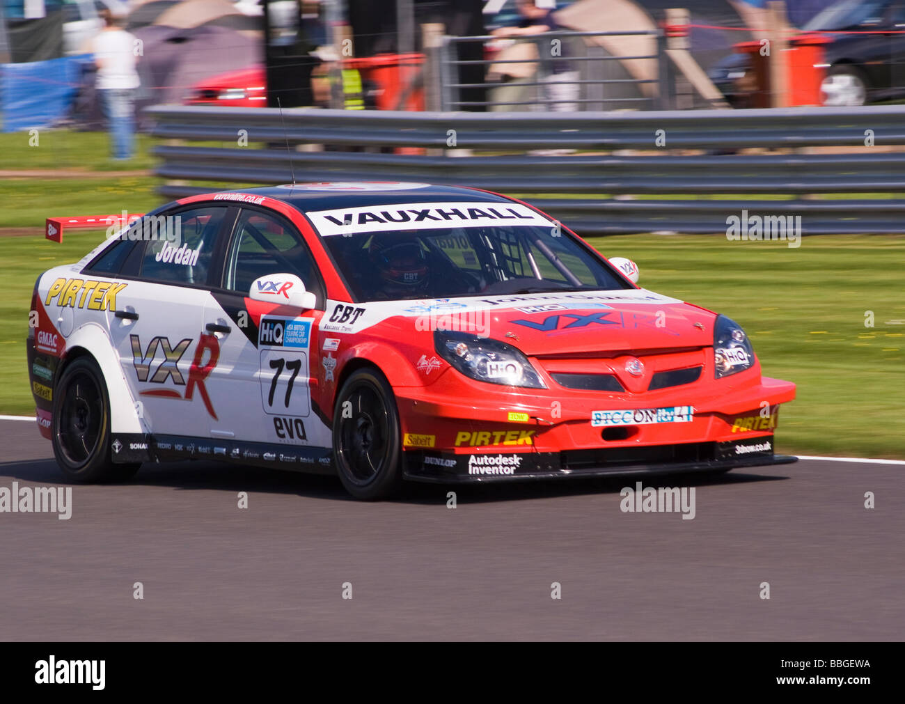 VX Racing Team Vauxhall Vectra Racing Car in British Touring Car ...