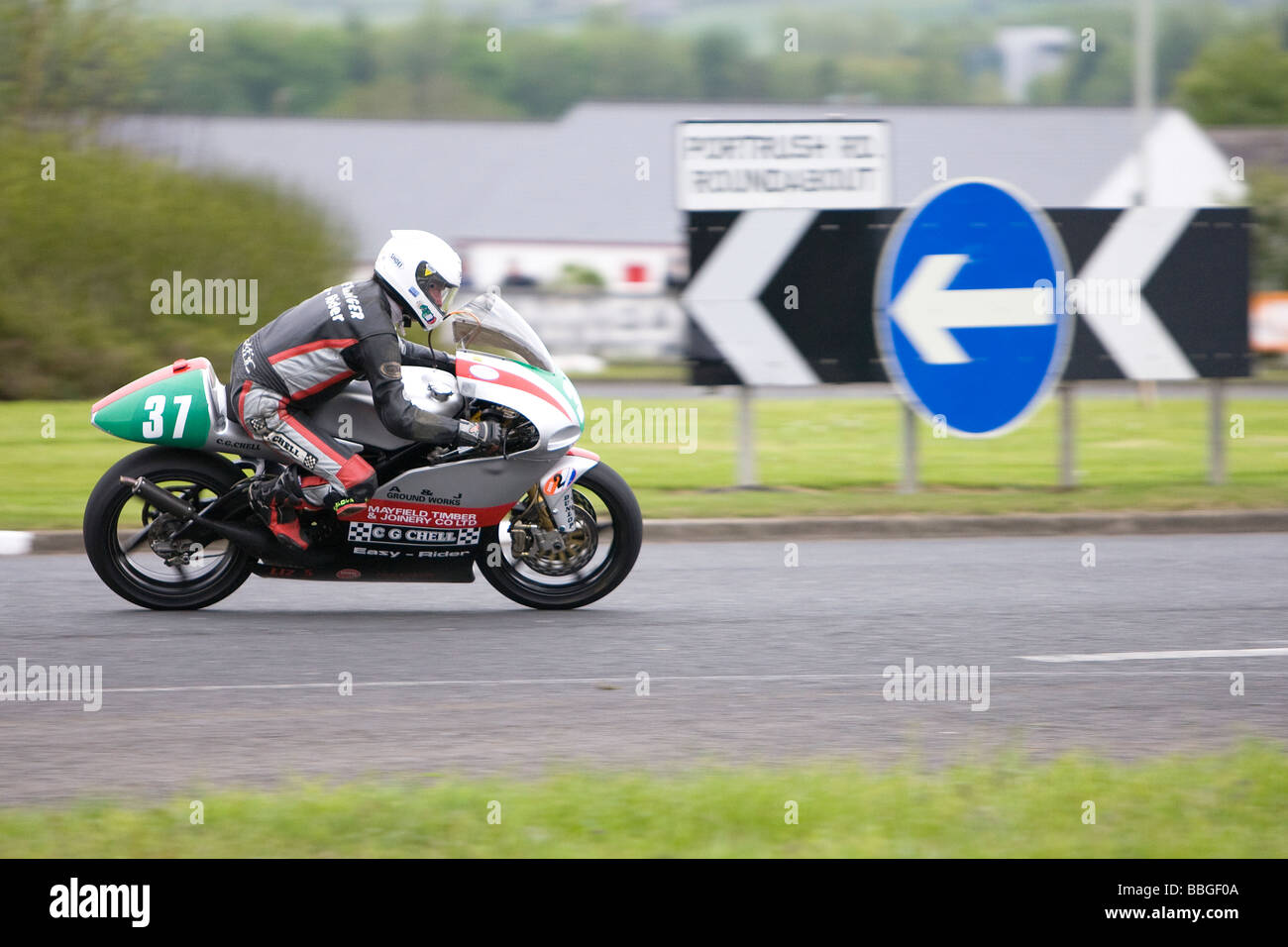 Brian Spooner 250cc Race North West 200 Stock Photo - Alamy