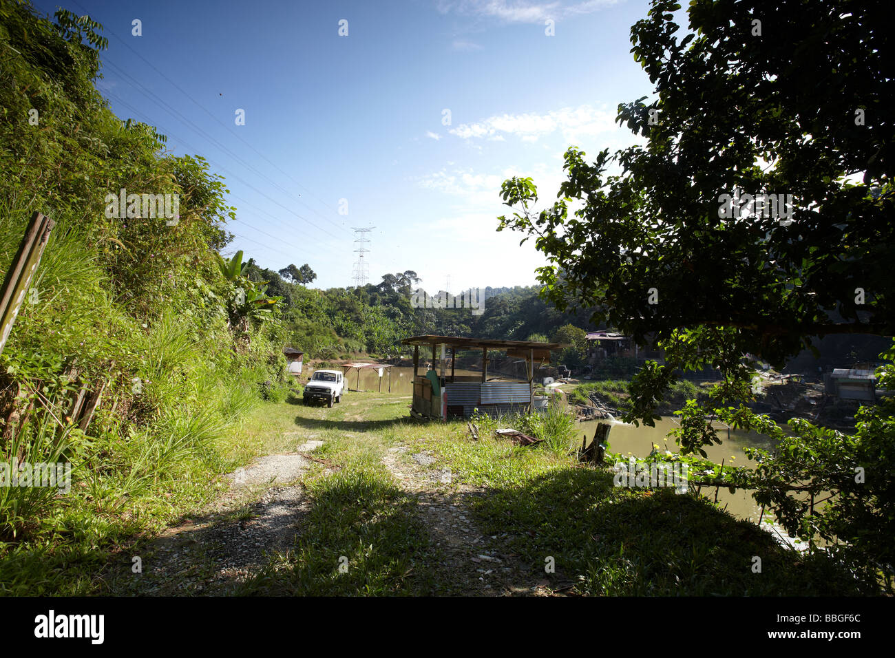 tropical country road Stock Photo - Alamy
