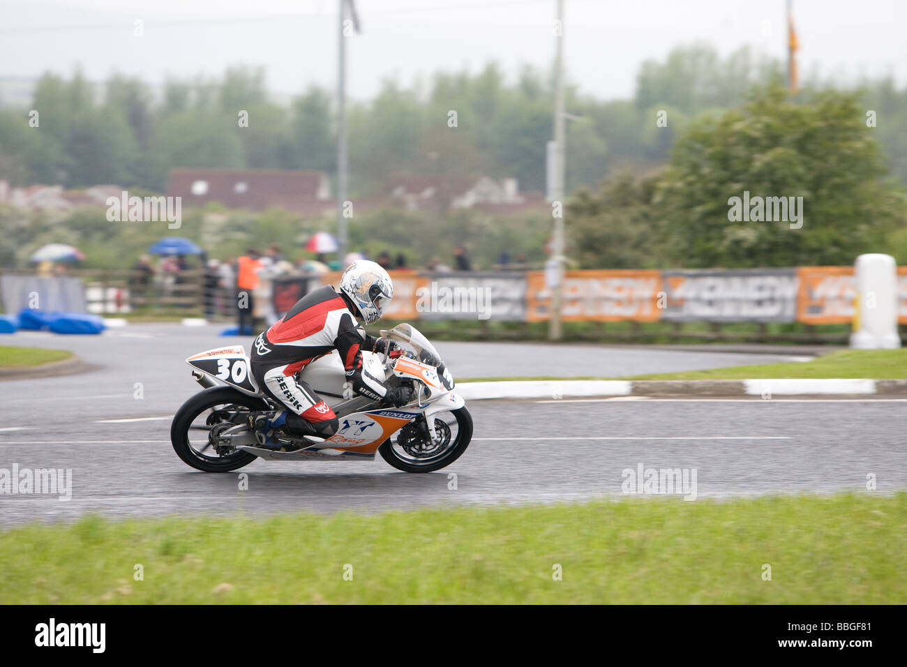 Raymond Hodges 125cc North West 200 Stock Photo - Alamy