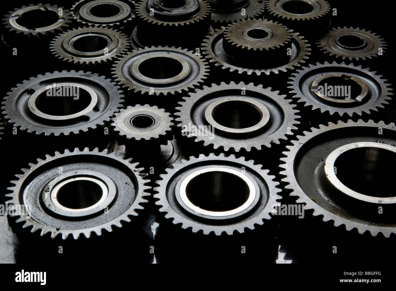 Interlocking gears hi-res stock photography and images - Alamy