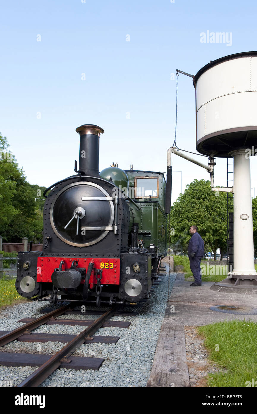 Steam train water tower hi-res stock photography and images - Alamy