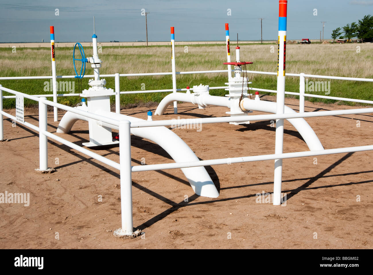 a pipeline for the distribution of natural gas Stock Photo - Alamy