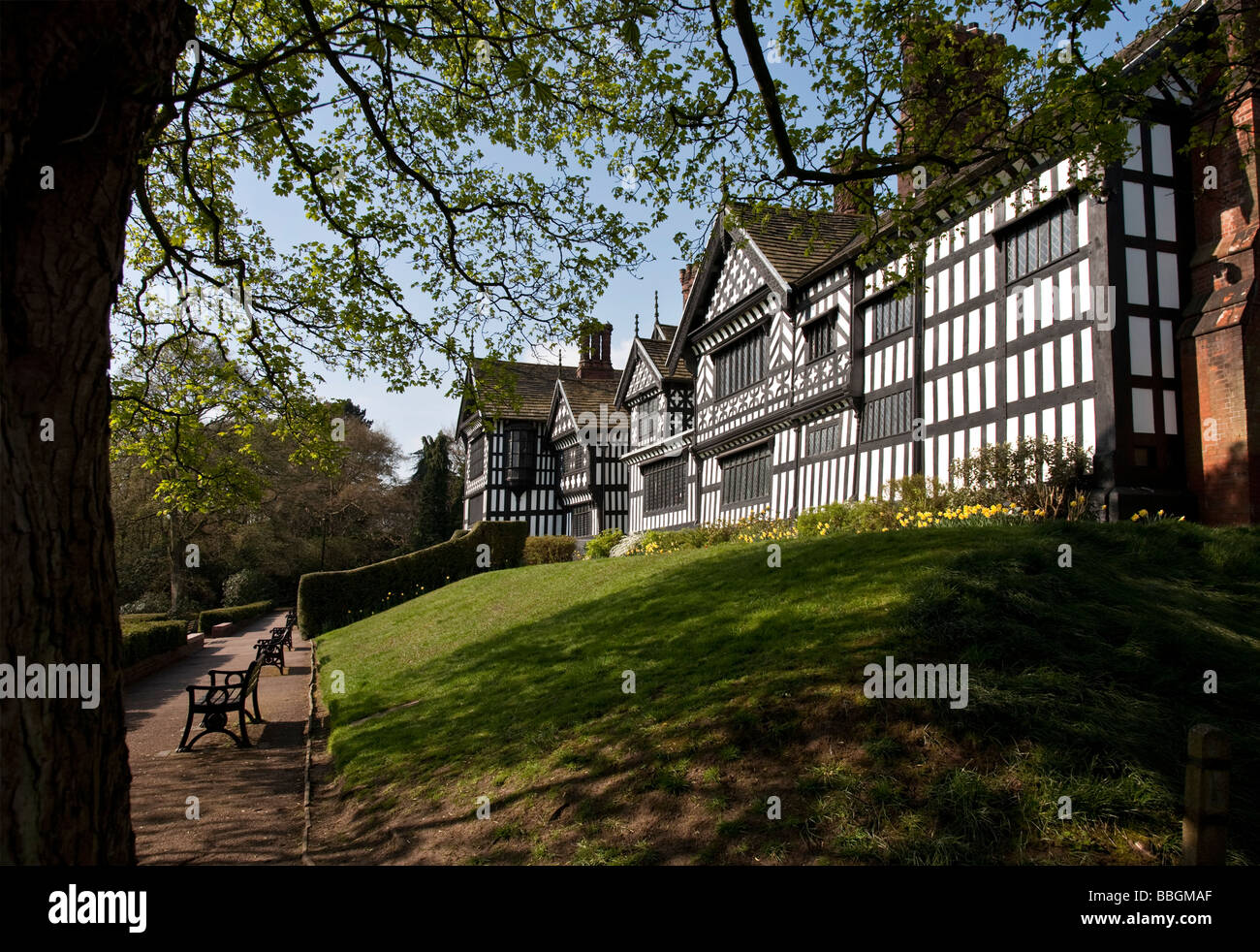 Bramall Hall. Bramhall, Stockport, Greater Manchester, United Kingdom ...