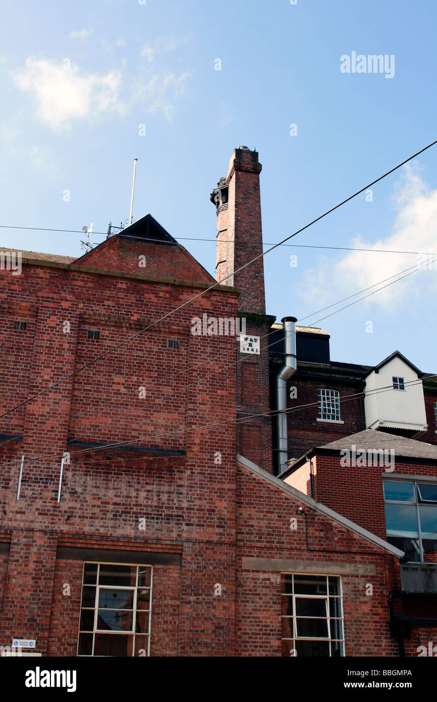 The now disused Hardy and Hansons brewery in Kimberley Nottingham the ...