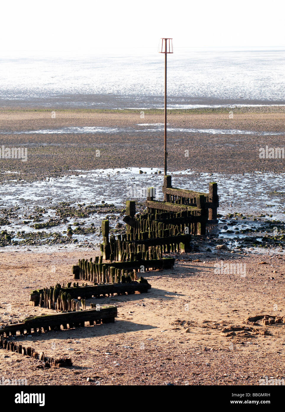BEACH GROINS HUSTANTON WASH Stock Photo - Alamy