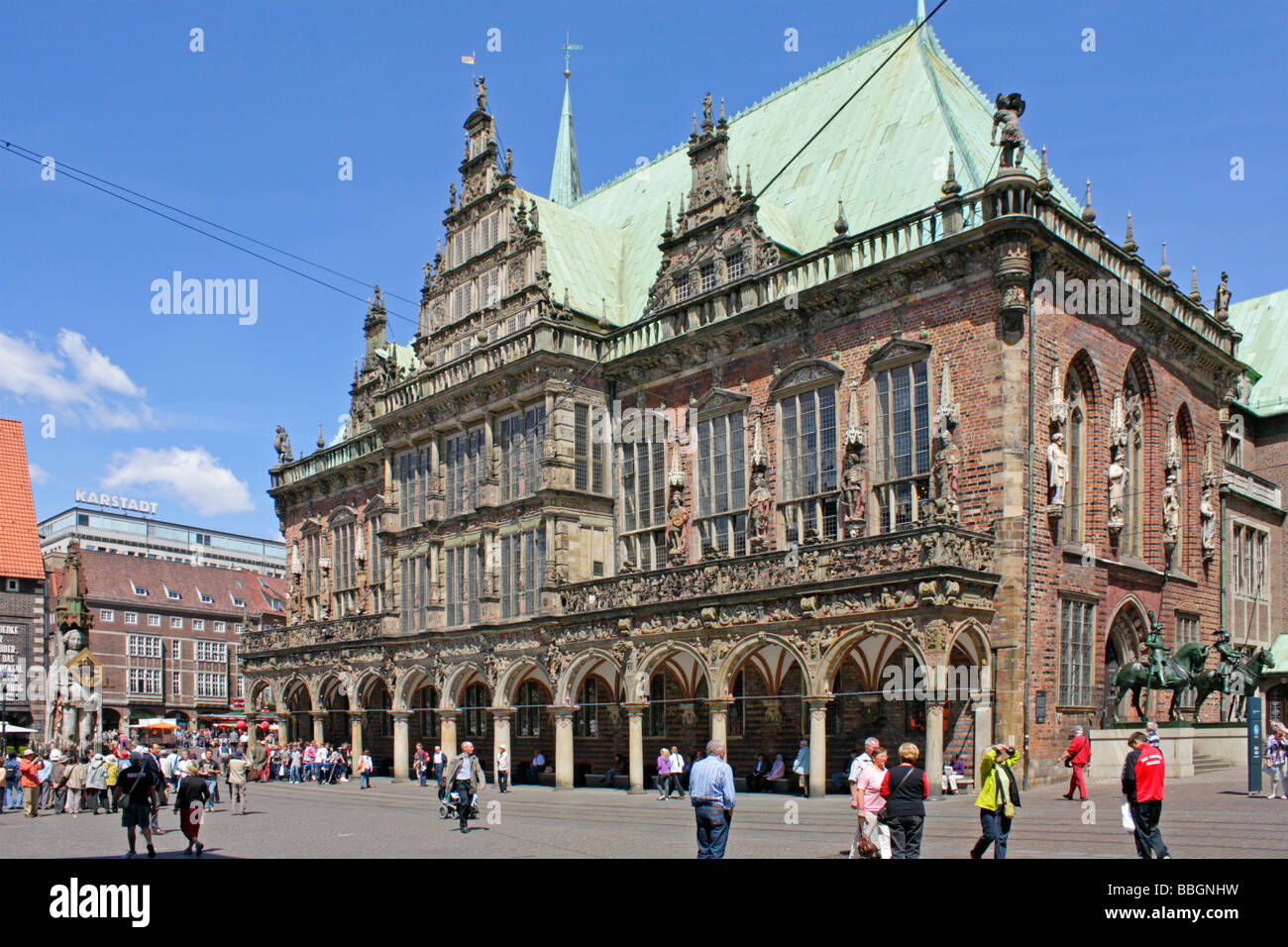 city hall of Bremen in Northern Germany Stock Photo - Alamy