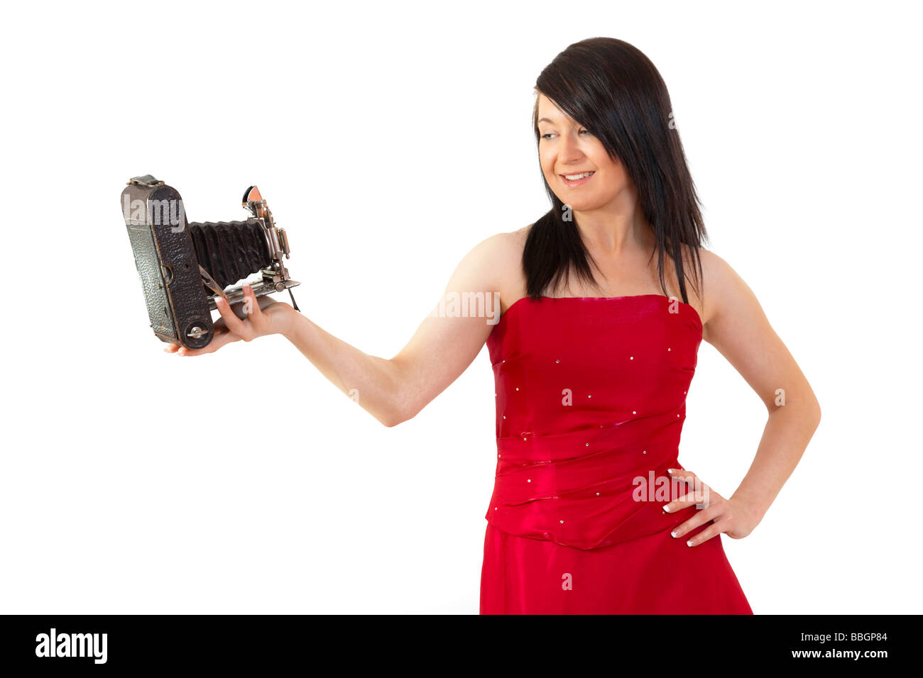 Camera With Red Bellows High Resolution Stock Photography and Images ...