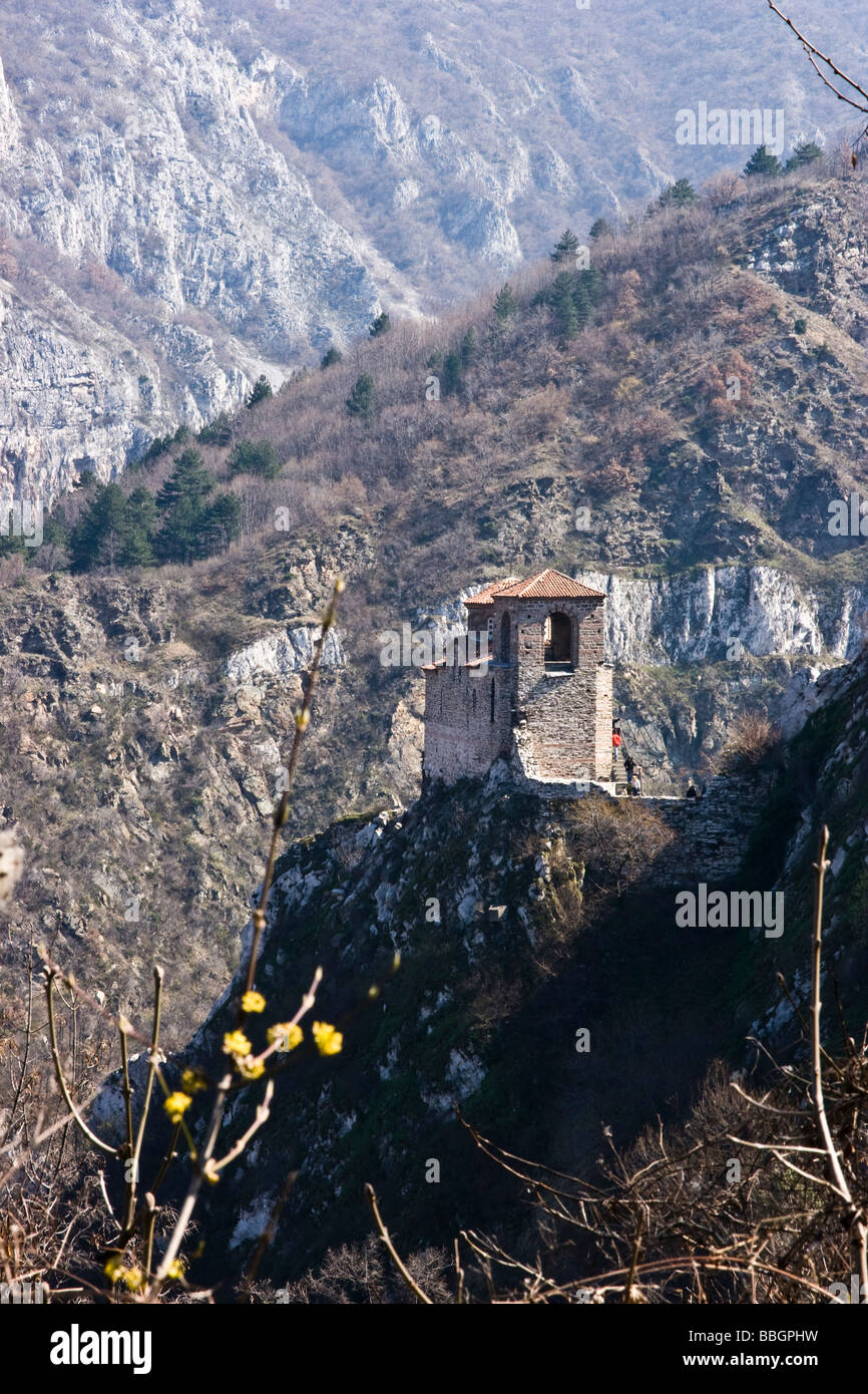 Asenova fortress, remains of the church of the Holy Mother of God ...