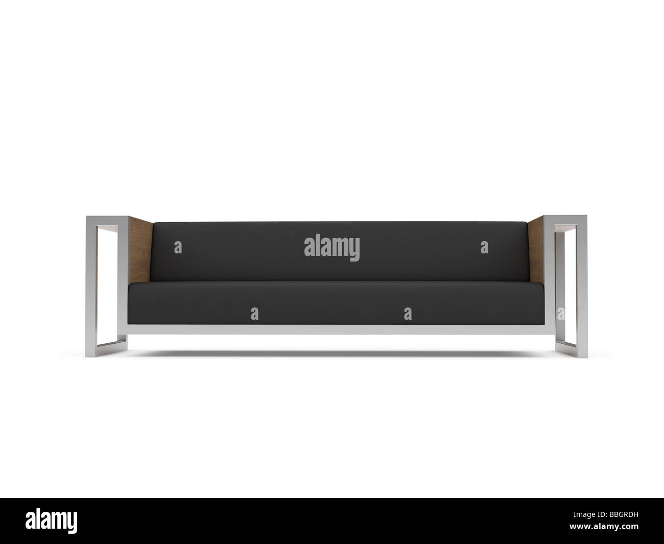 isolated couch over white background Stock Photo - Alamy
