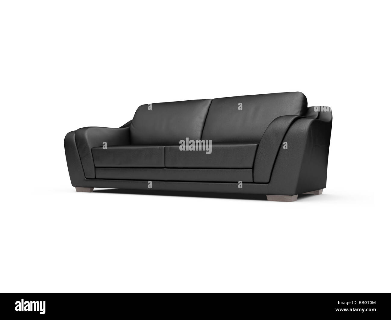isolated couch over white background Stock Photo - Alamy