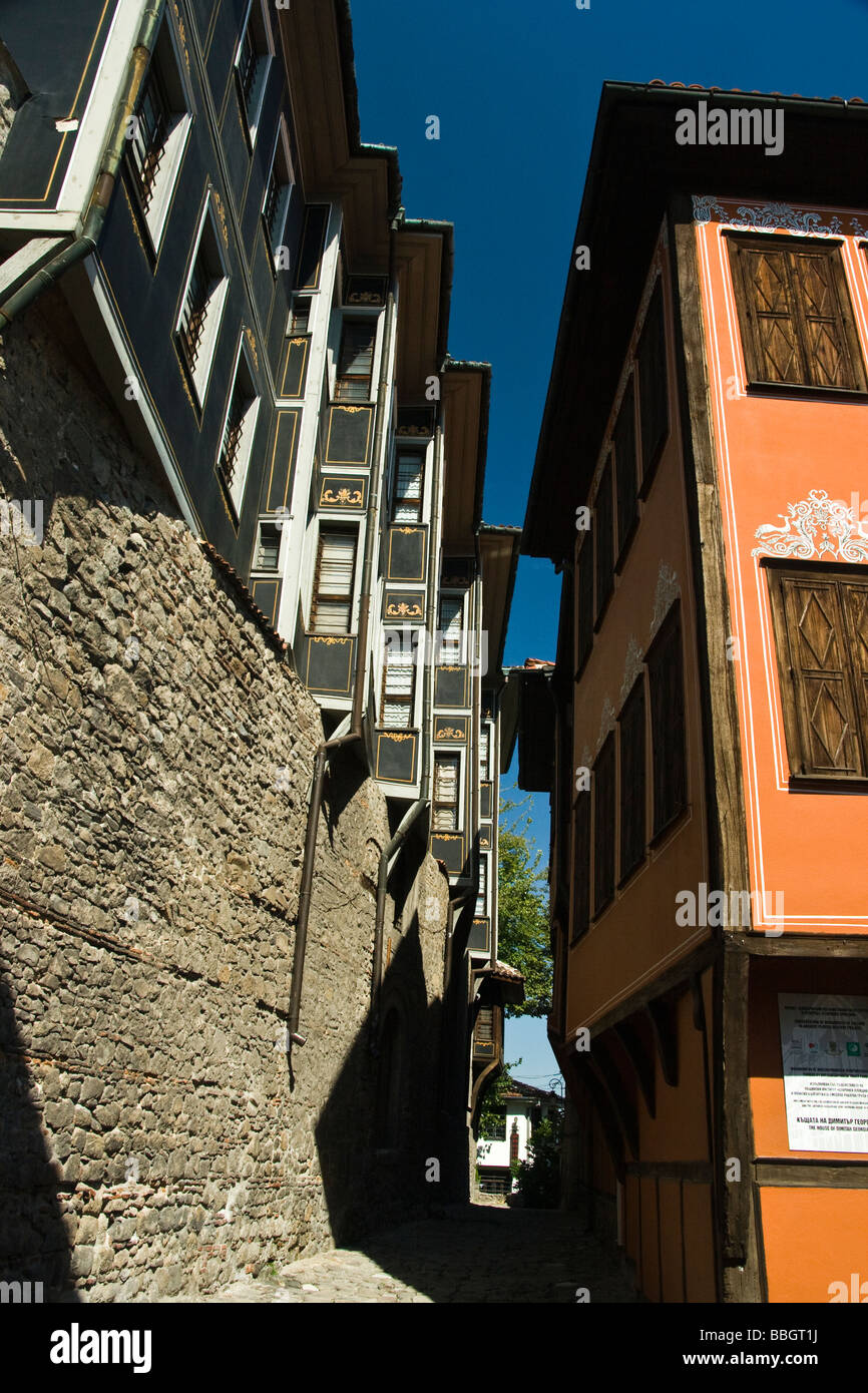 Ancient town of plovdiv architectural reserve hi-res stock photography ...