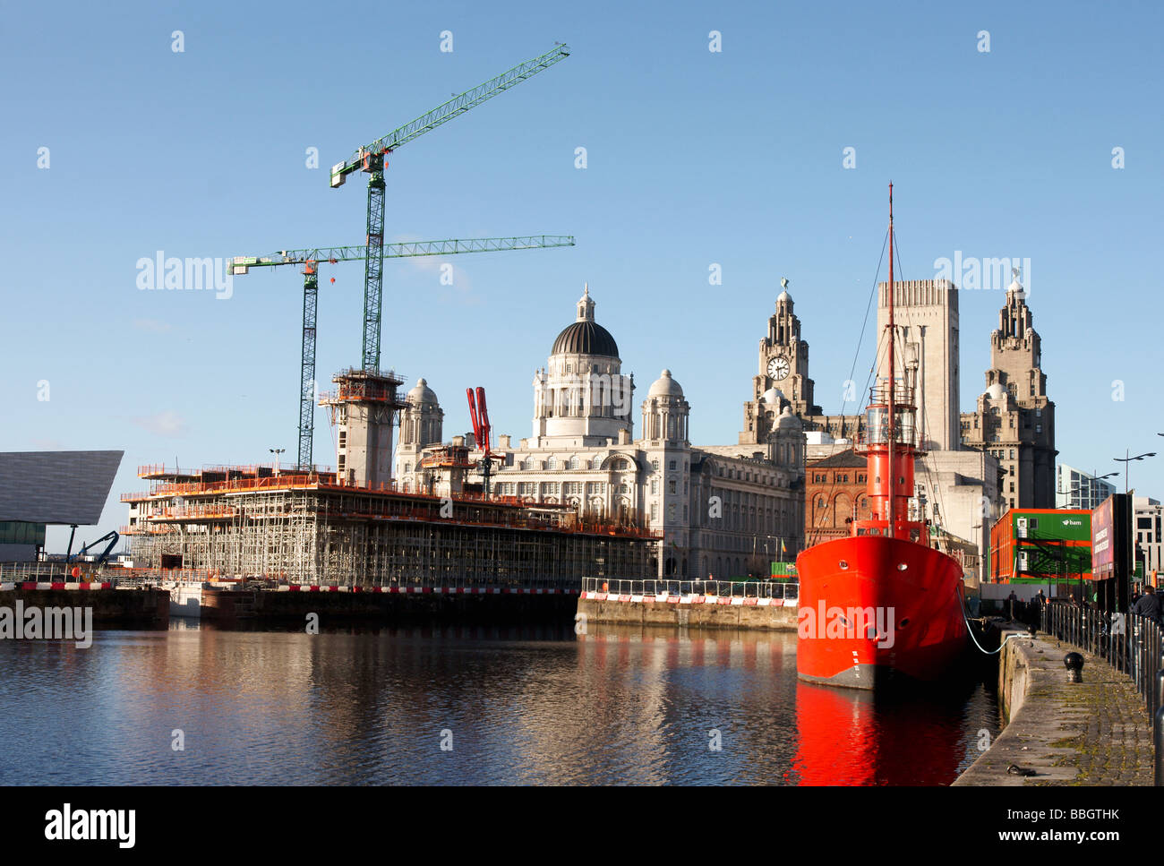 Liverpool;Dockland area;Decommissioned Lightship;Port of Liverpool ...