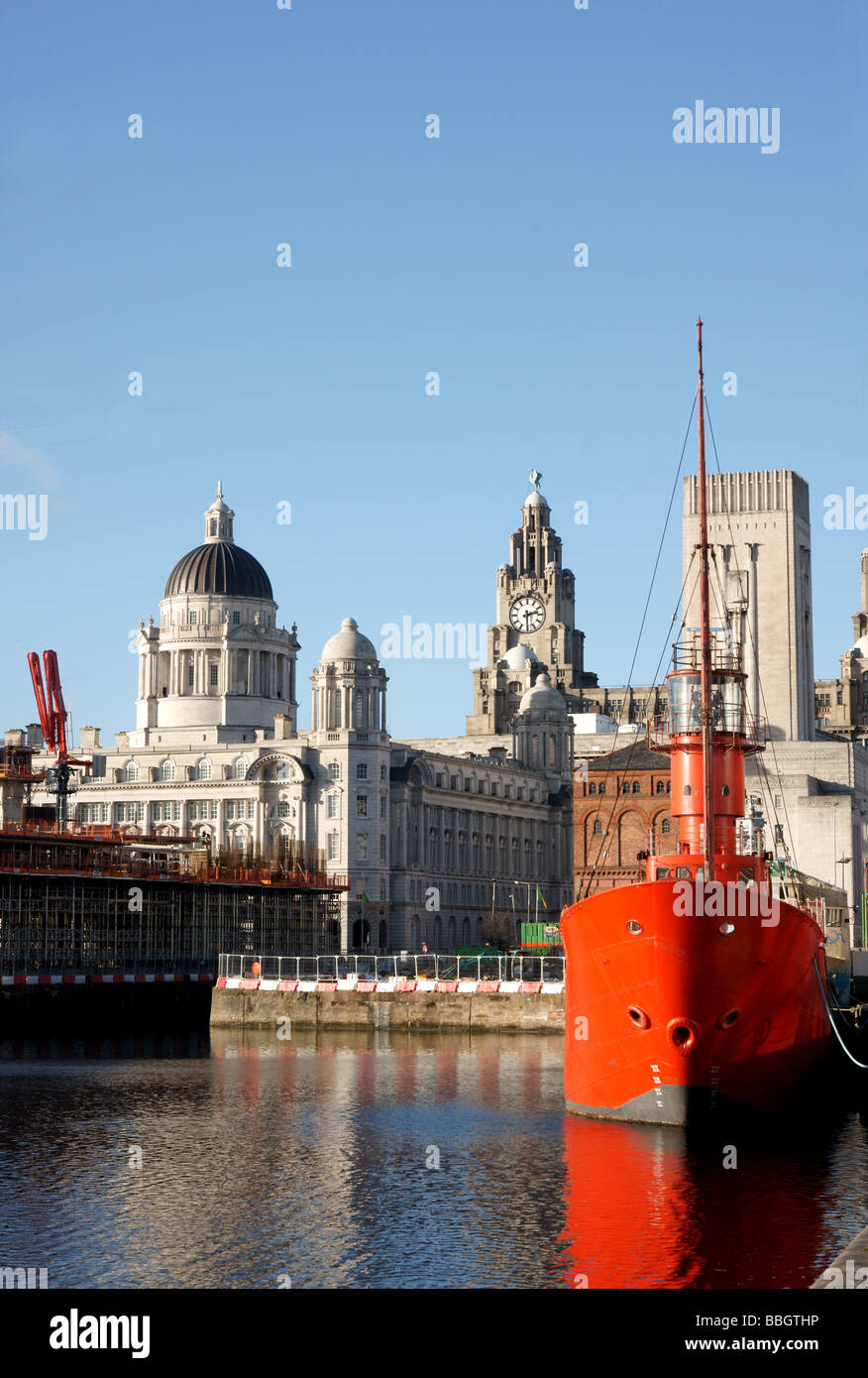 Liverpool;Dockland area;Decommissioned Lightship;Port of Liverpool ...