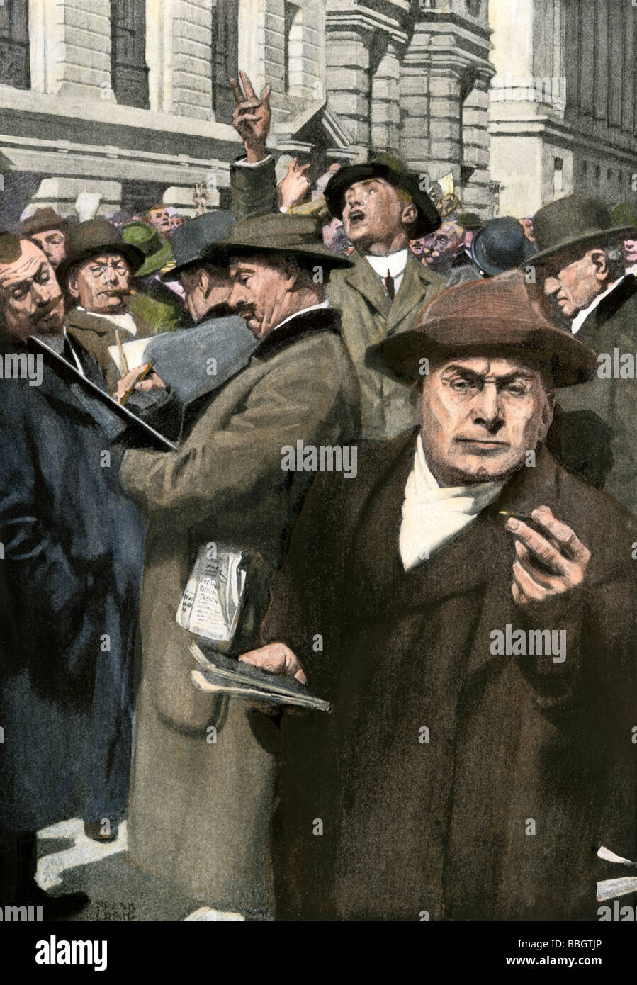 Early stock exchange hi-res stock photography and images - Alamy