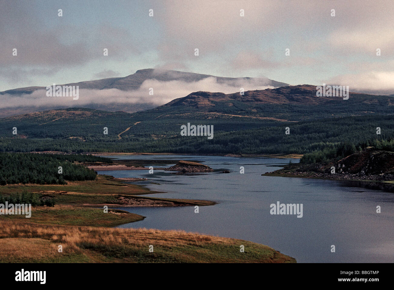 Scotland;Loch Laggan;From A86 road;Highland Region Stock Photo - Alamy