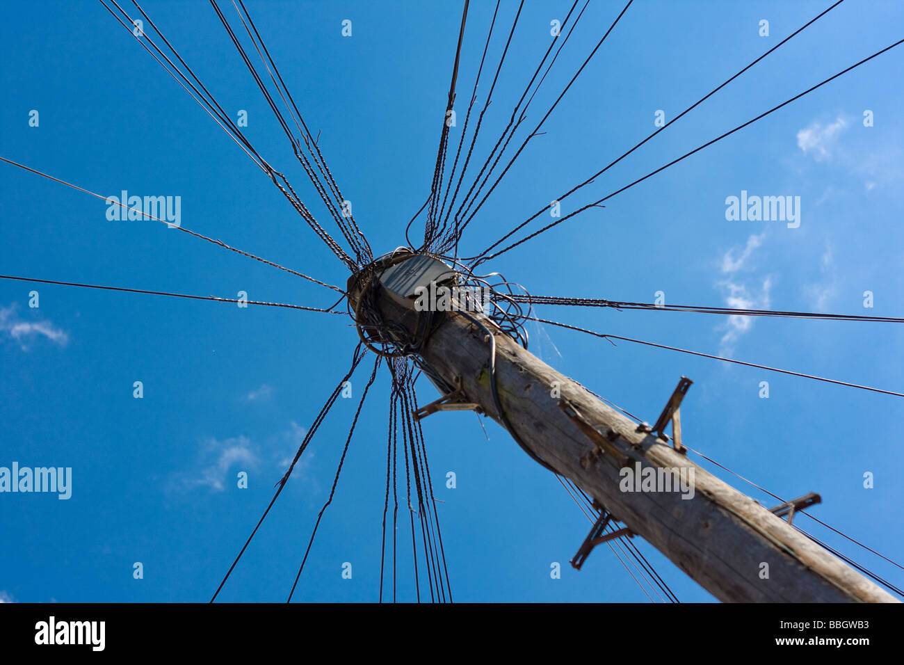 Telephone pole lines telegraph pole hi-res stock photography and images ...
