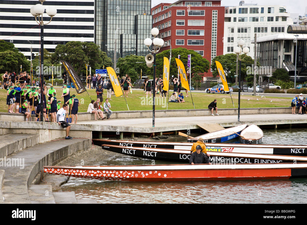 Annual dragon boat race wellington hi-res stock photography and images ...
