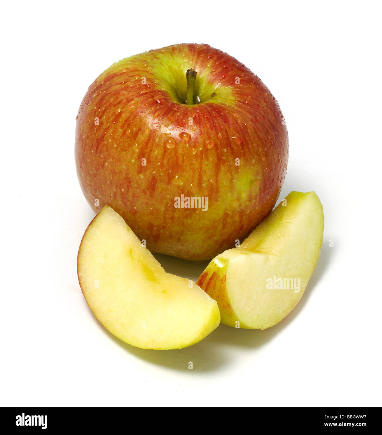 Braeburn apple cut hi-res stock photography and images - Alamy