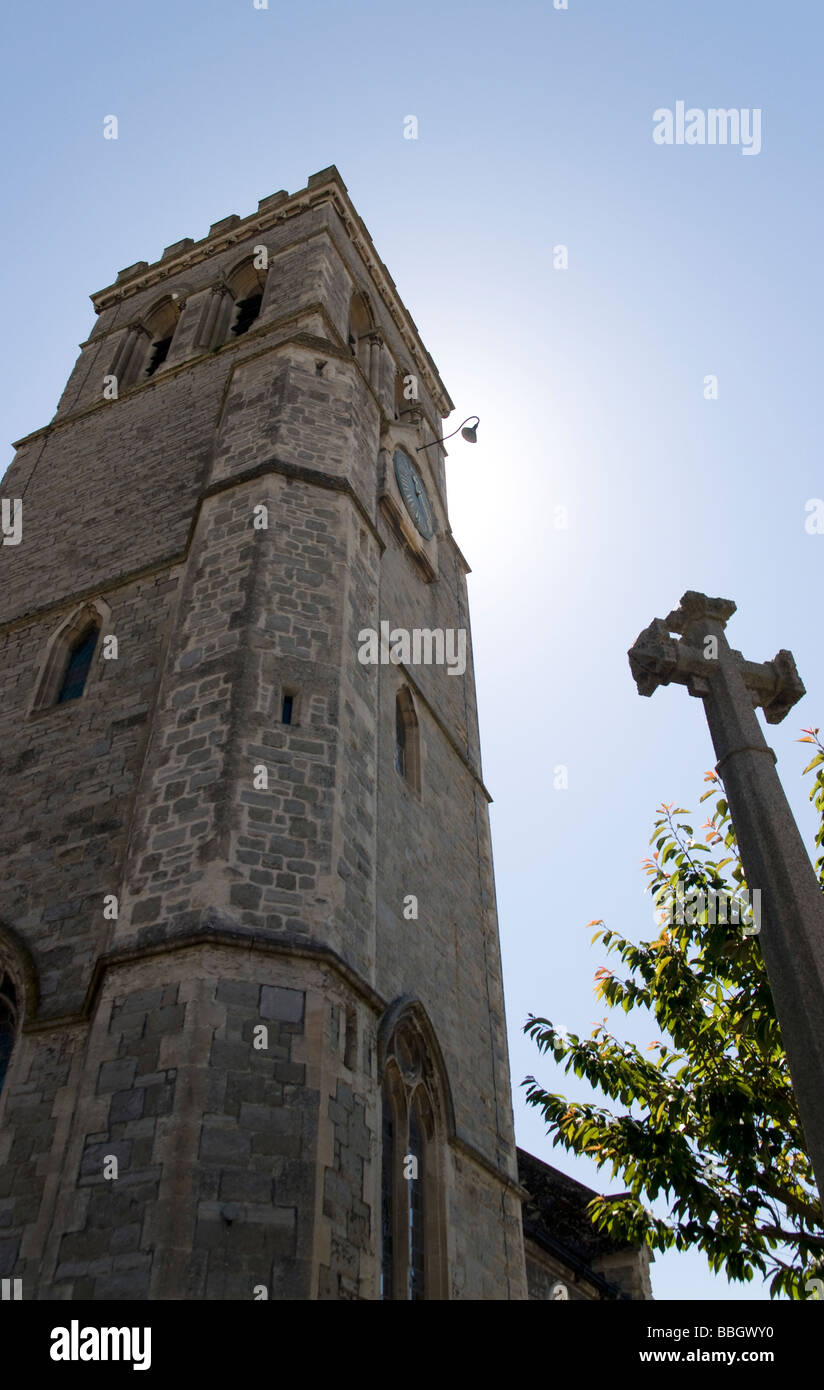 St Michaels Church Beer Devon Stock Photo - Alamy