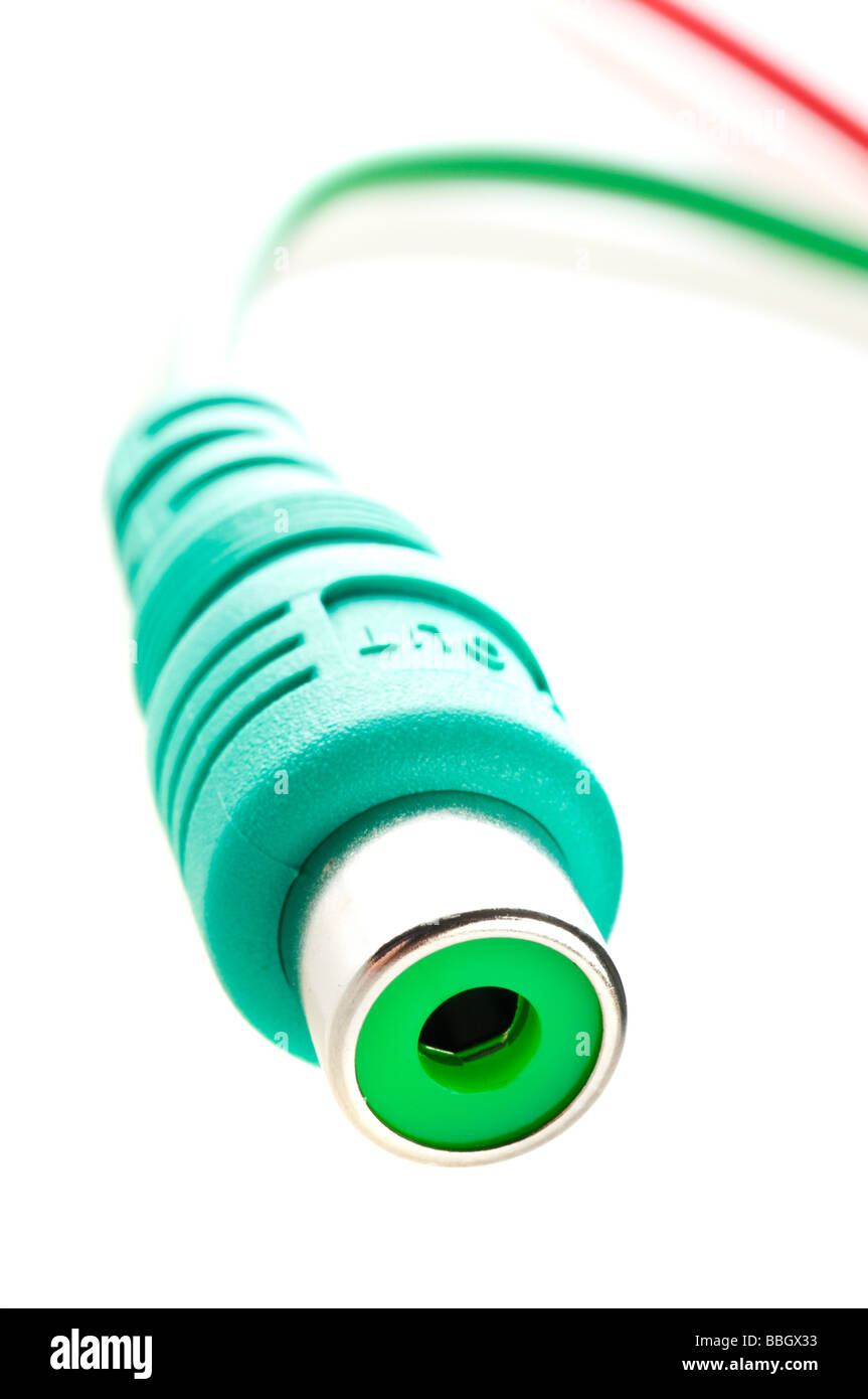 Wires Isolation on the white Stock Photo - Alamy