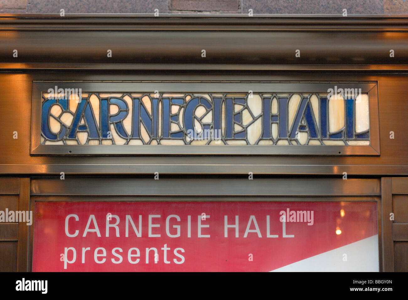 Carnegie Hall Sign
