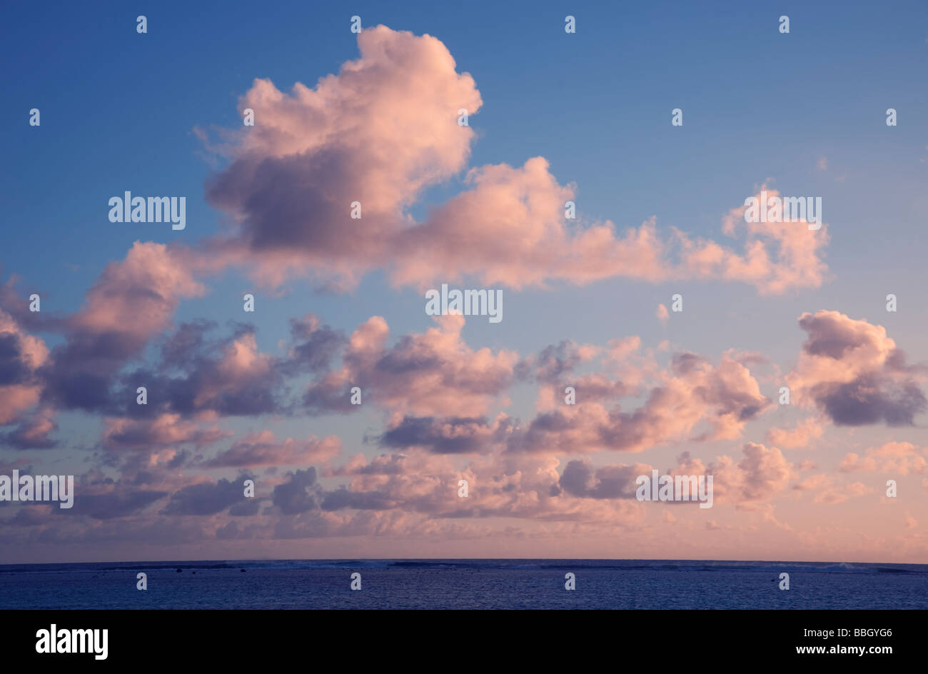 Cook islands nature dawn hi-res stock photography and images - Alamy