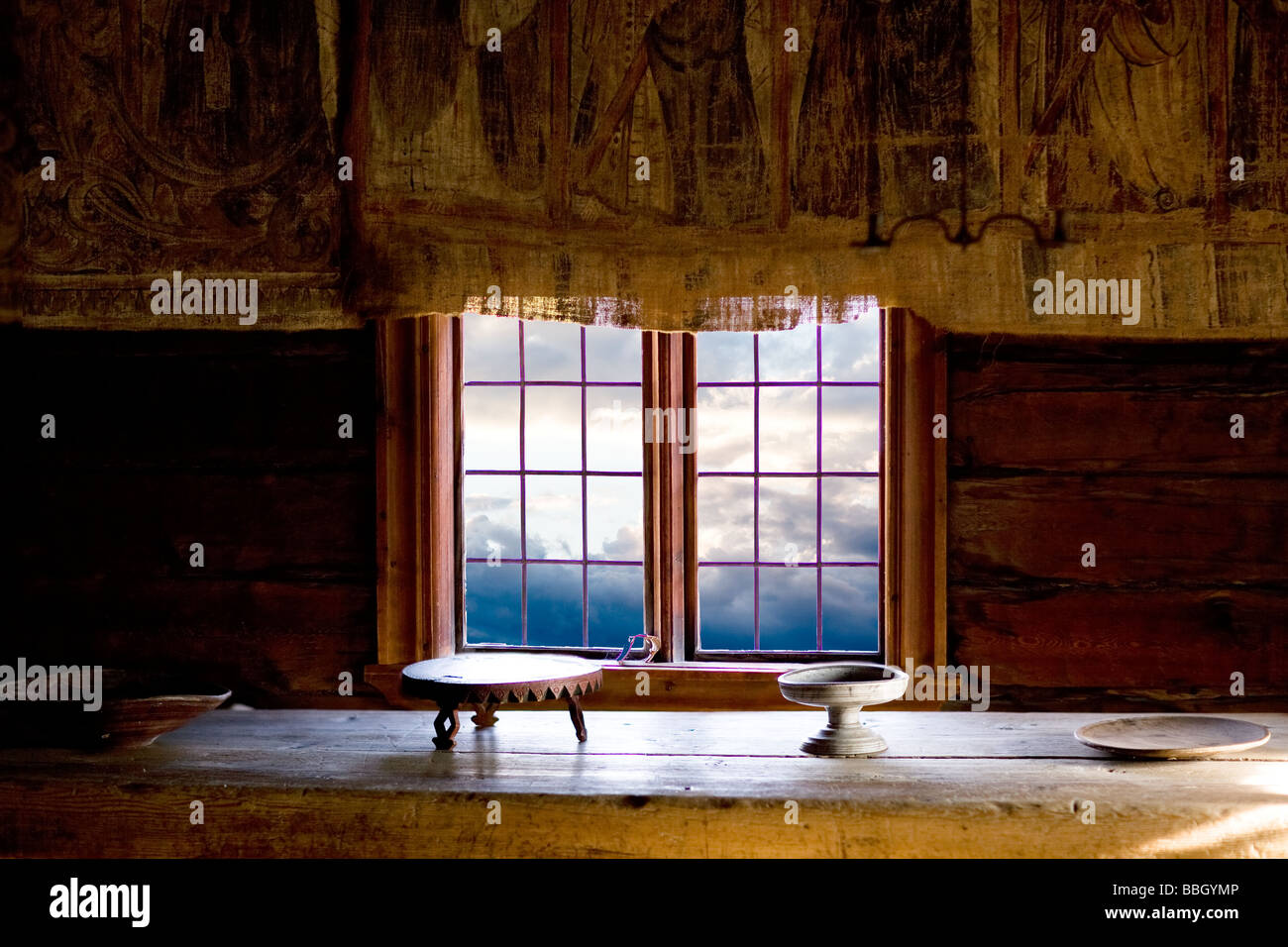 Window with a view (Skansen Stock Photo - Alamy