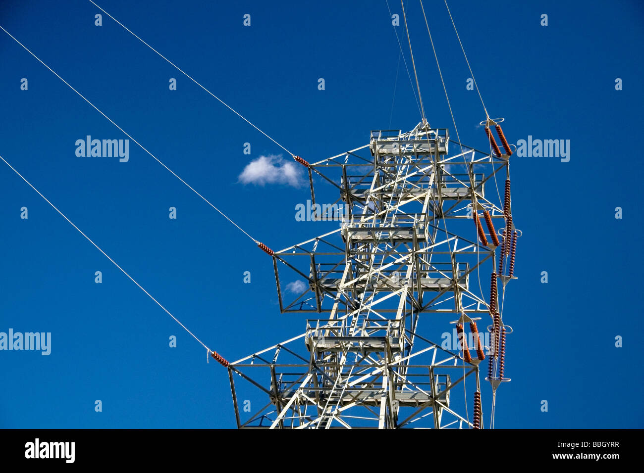 Power lines border hi-res stock photography and images - Alamy