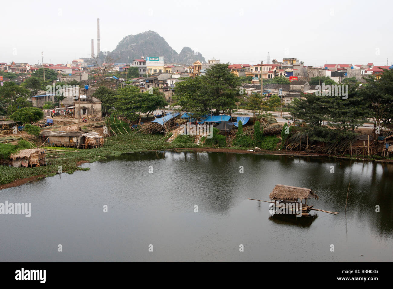 "Ninh Binh" city landscape, Vietnam, [Southeast Asia] Stock Photo - Alamy