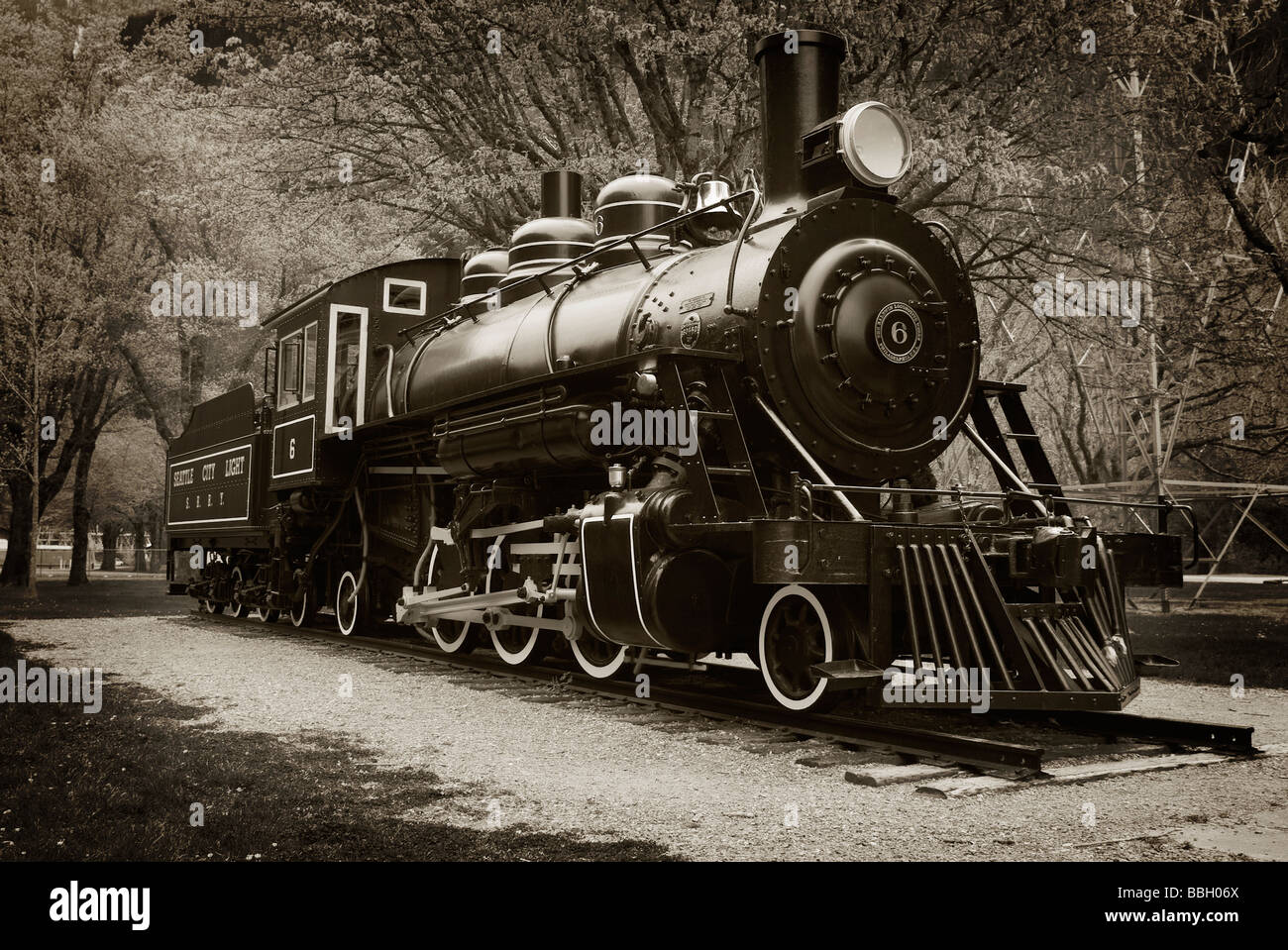 This old stem engine, "Old Number Six", can be found in Washington's ...