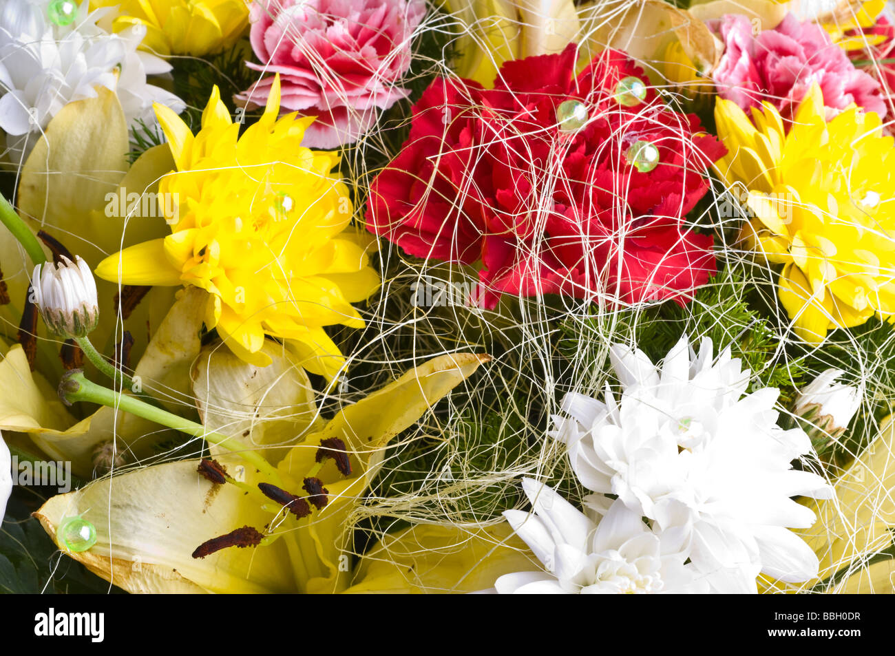 fragment of a bouquet flower Stock Photo - Alamy