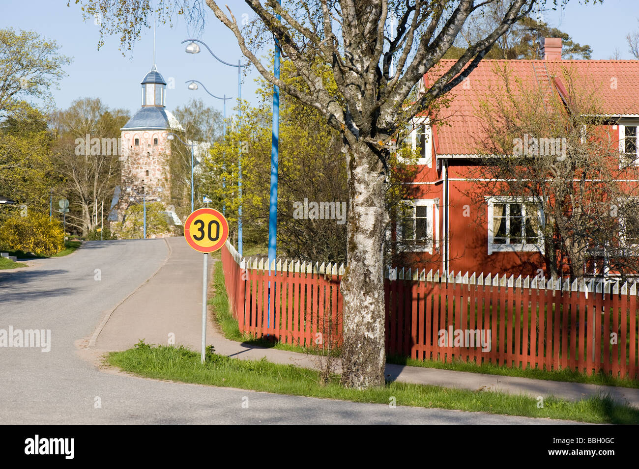 Village view of Korppoo Turunmaa Archipelago Baltic Sea Finland Stock ...