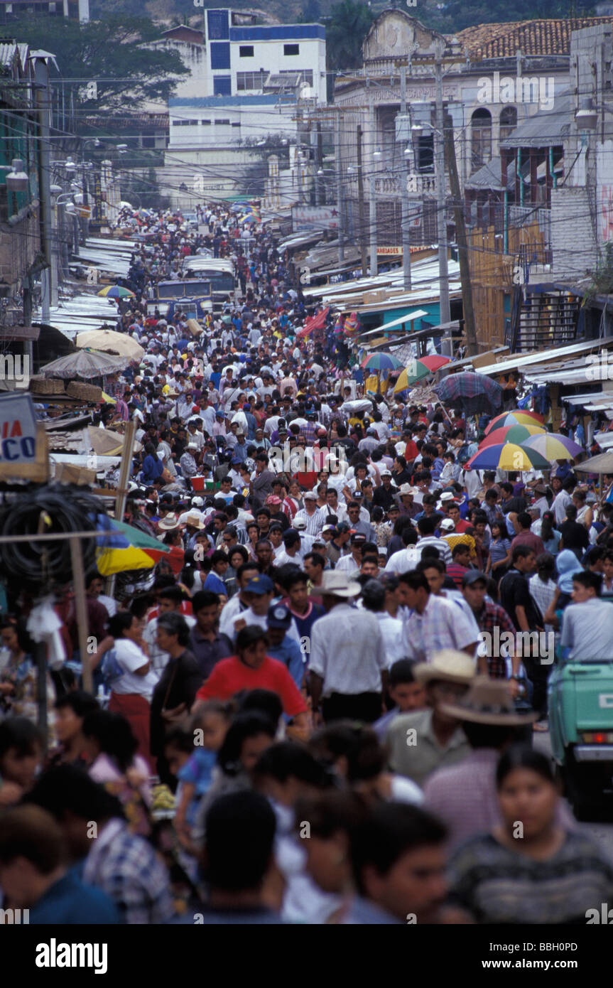 A crowd in the streets Stock Photo - Alamy
