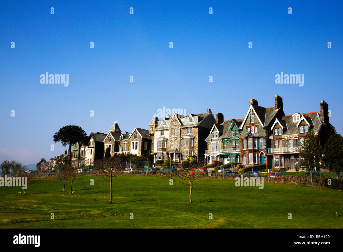 Guest Houses and Hotels overlooking Crow Park Keswick Cumbria England ...