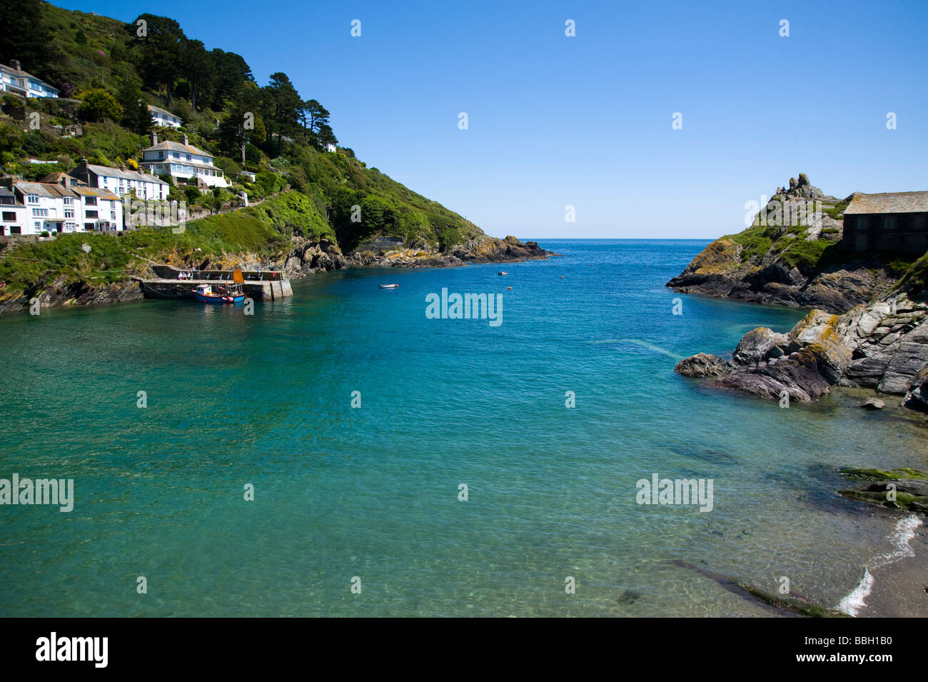 Polperro hi-res stock photography and images - Alamy