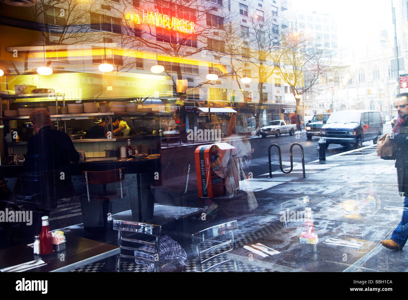 diner, New York diner, New York Stock Photo - Alamy