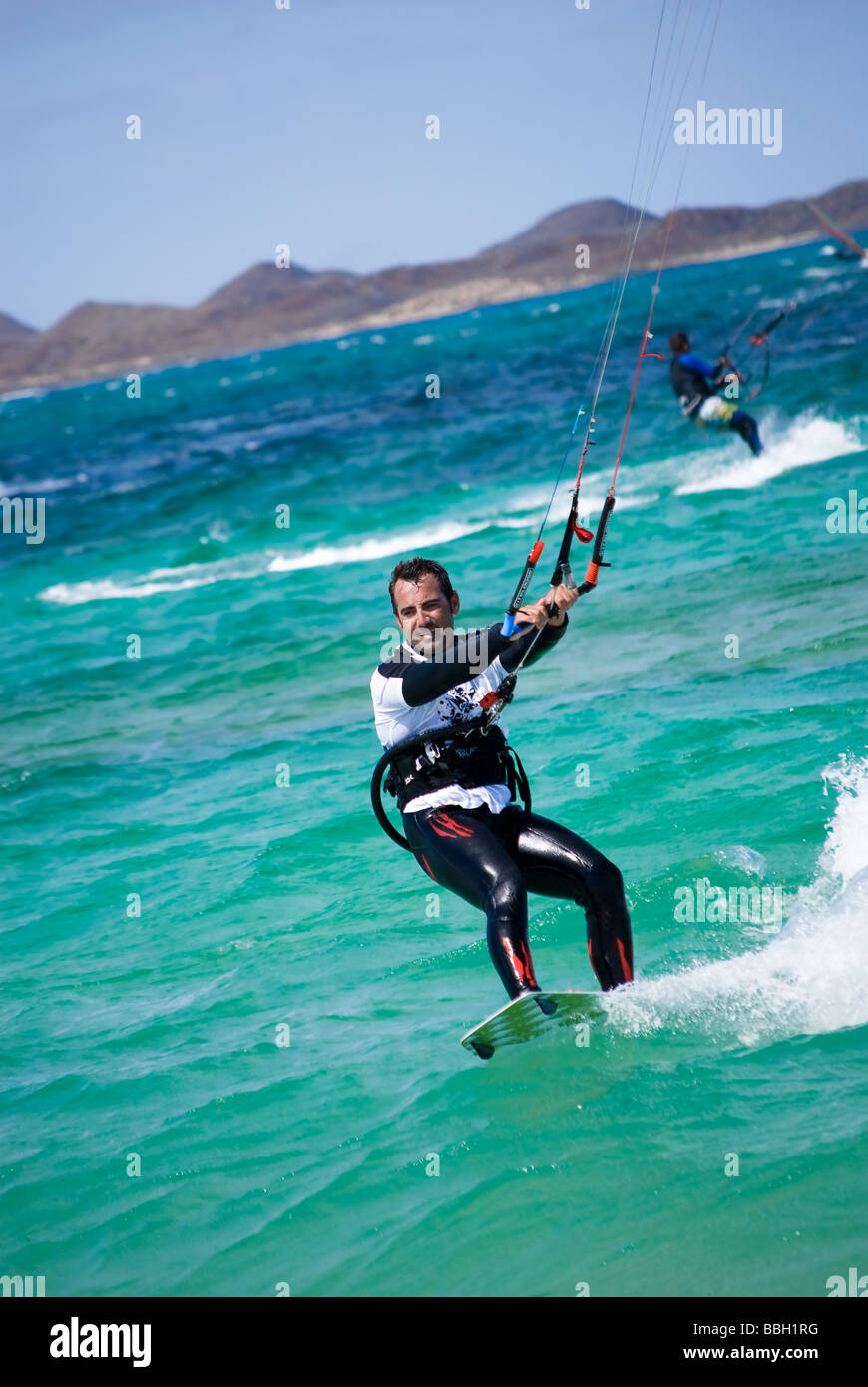 Kite surf jump hi-res stock photography and images - Alamy