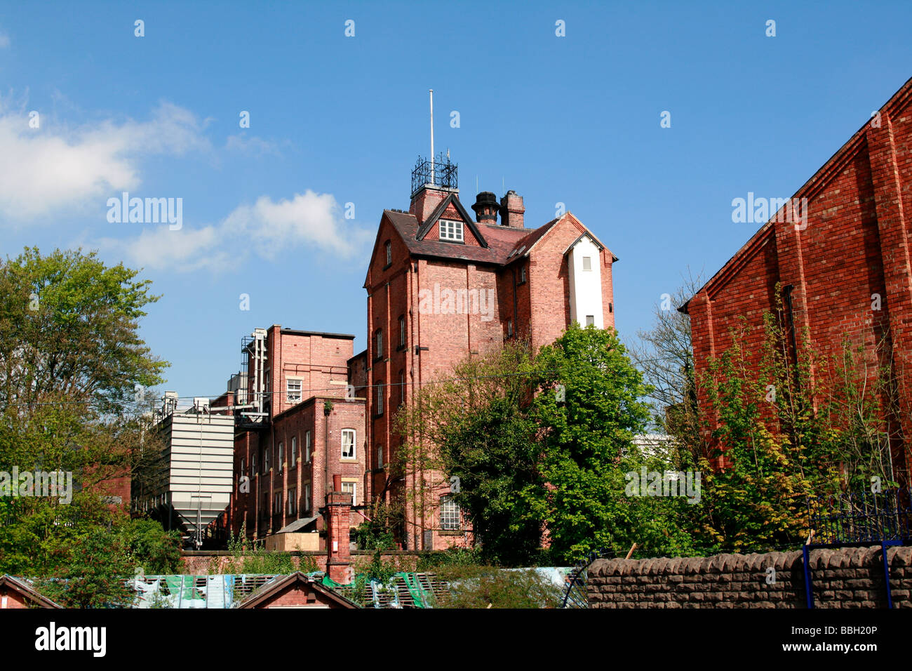 The now disused Hardy and Hansons brewery in Kimberley Nottingham the ...